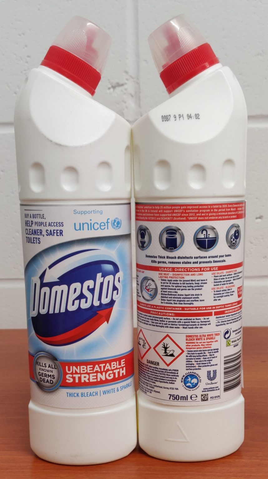 DOMESTOS BLEACH (UK) 750ML X 9 ULTRA WHITE AND SPARKLE – OlympiaFmcgCorp